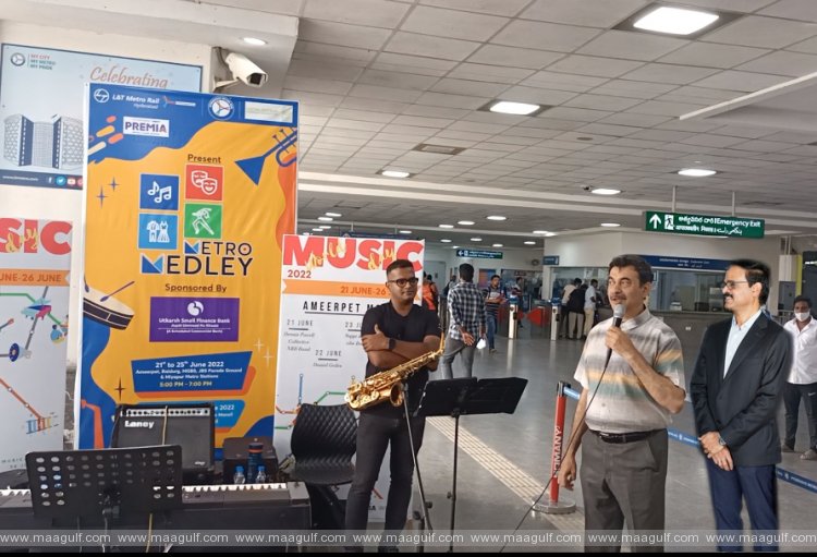 ‘మెట్రో మెడ్లీ ’ ప్రారంభించిన ఎల్‌ & టీ ఎంఆర్‌హెచ్‌ఎల్‌