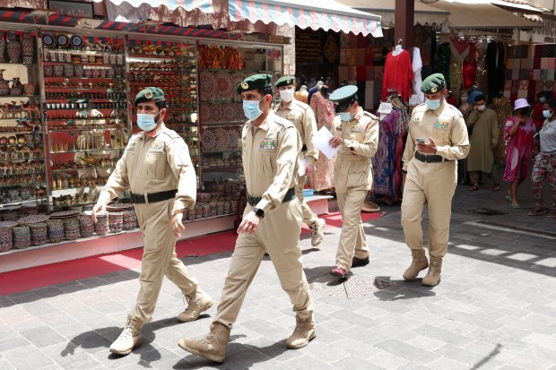 Al Marri inspects Al Rifaa Police Station
